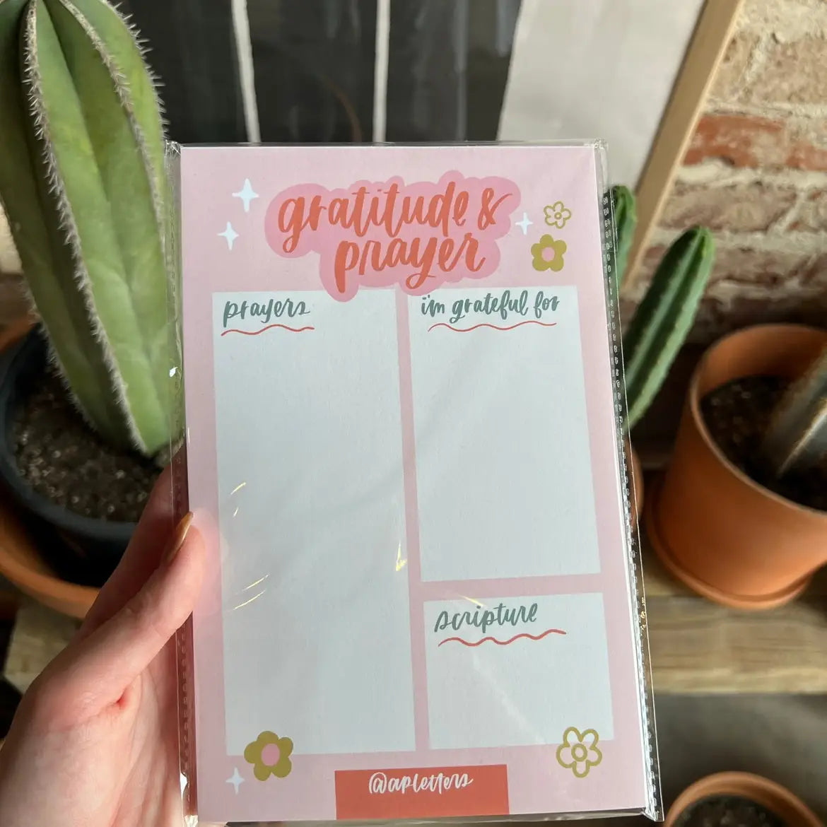 Gratitude & Prayer Notepad – 785 DECOR