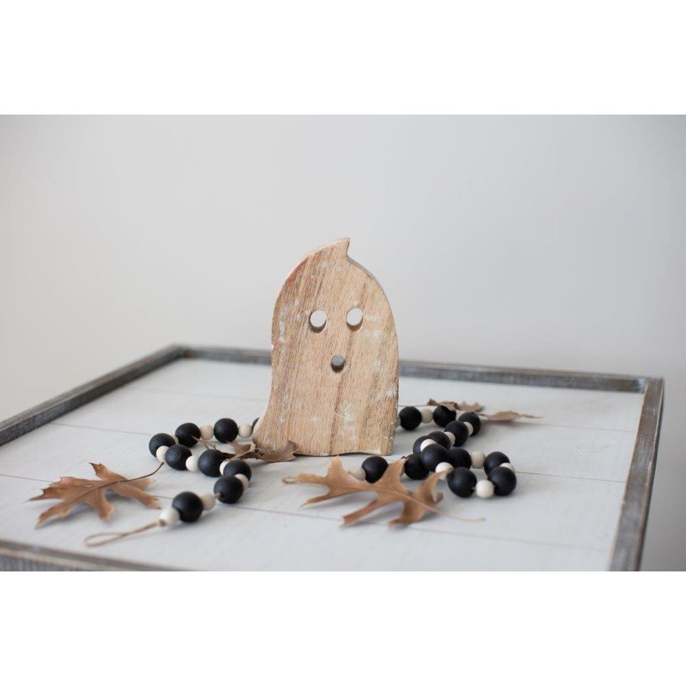 Mango Wood Ghost Cutout – 785 DECOR